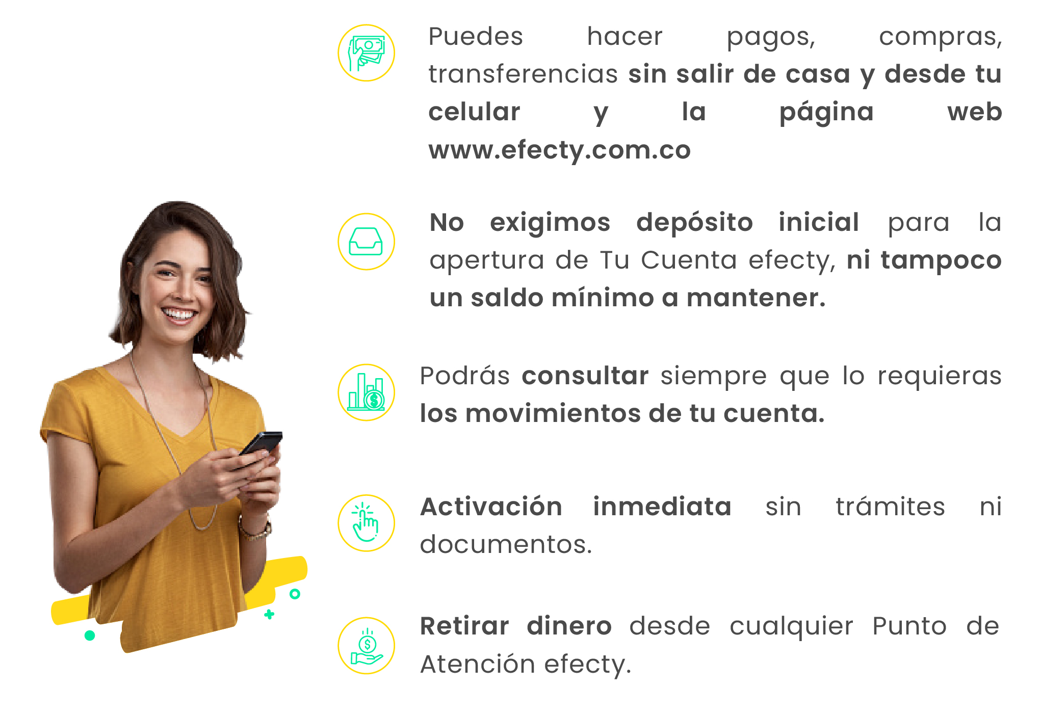Giros, pagos y recargas | Efecty